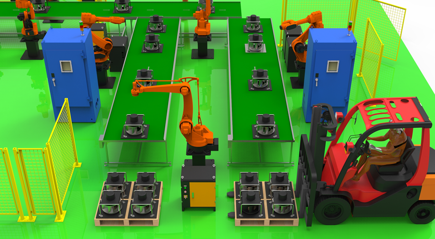 Intelligent fan assembly line project - Yunhua Intelligent Equipment Co ...